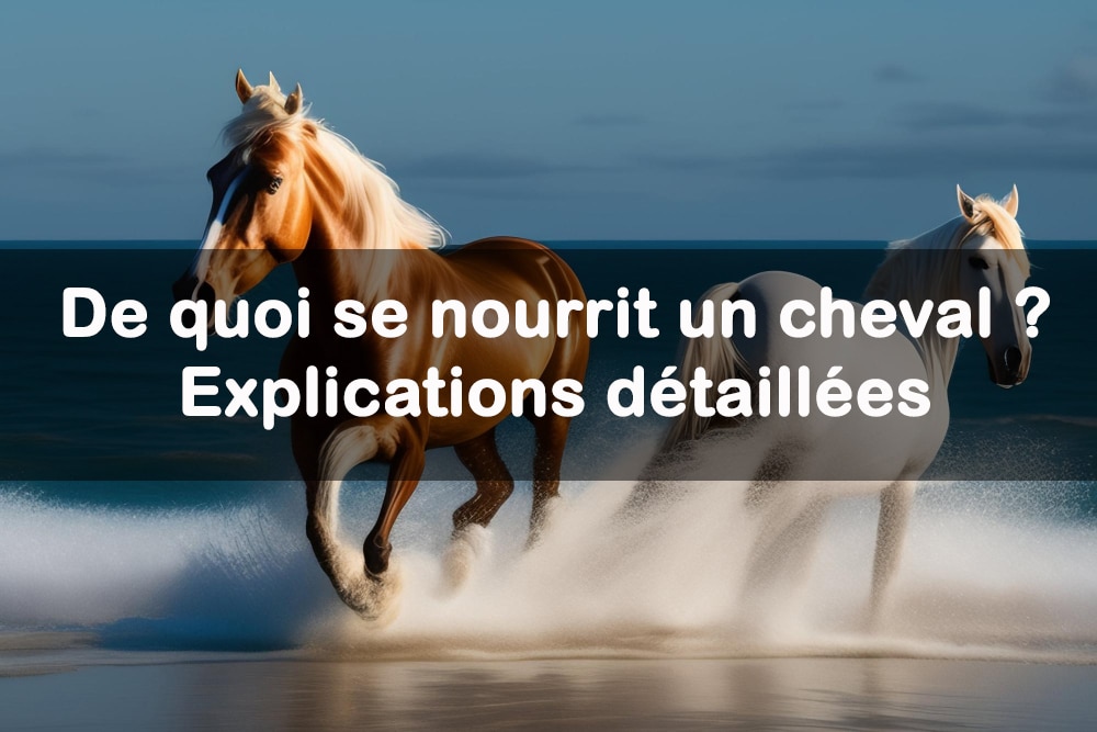 De quoi se nourrit un cheval ? Explications détaillées - Blog Sympa